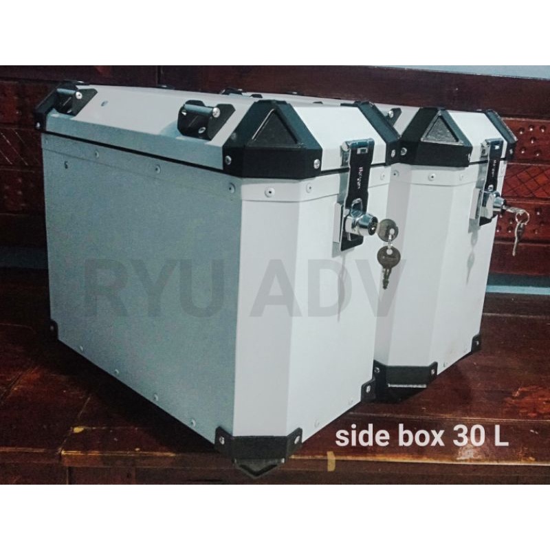 Jual Sidebox motor pannier box samping motor 30 liter | Shopee Indonesia