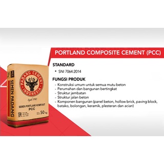Jual SEMEN PADANG PCC 40 KG - 50 KG - 40 KG (200 SAK) | Shopee Indonesia