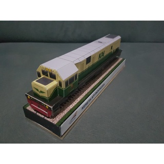 Jual Miniatur papercraft Kereta api kertas CC201 hijau | Shopee Indonesia