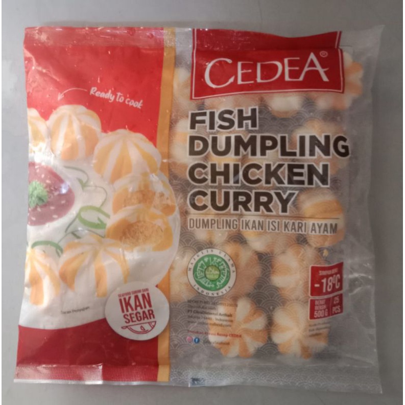 Jual Cedea Dumpling Chicken Curry 500gr | Shopee Indonesia