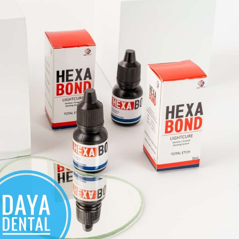 Jual Dental Bonding Resin Hexabond Hexadent Hexa Bond 5ml Lem Primer ...