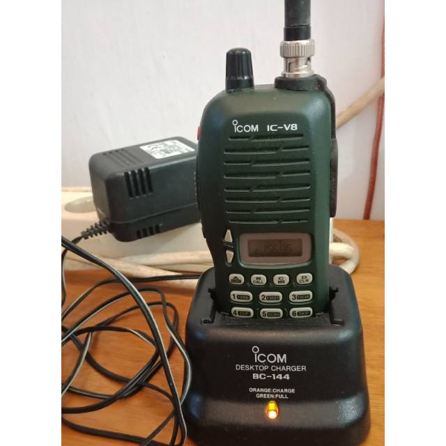 Jual Jual HT Handy Talkie ICOM IC-V8 (Barang Second) | Shopee Indonesia