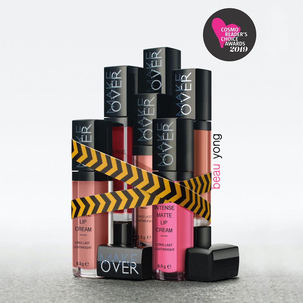 Jual MAKE OVER Intense Matte Lip Cream [MAKEOVER] Indonesia|Shopee ...