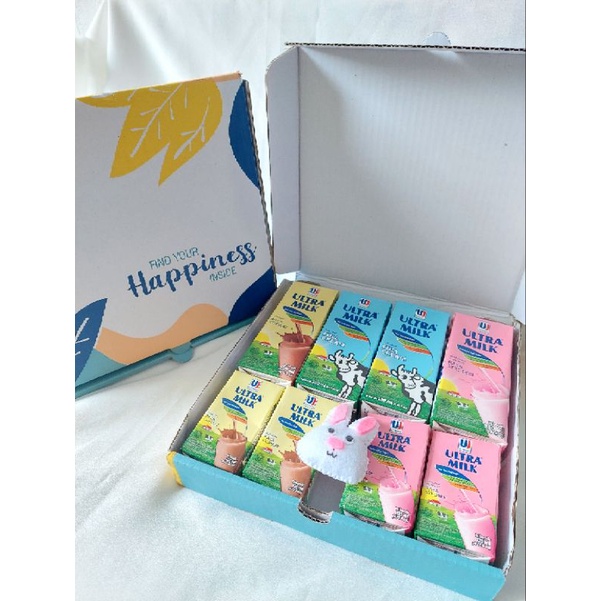 Jual PAKET HAMPERS BOX SUSU ULTRA MILK KADO LEBARAN NATAL ULTAH WISUDA ...