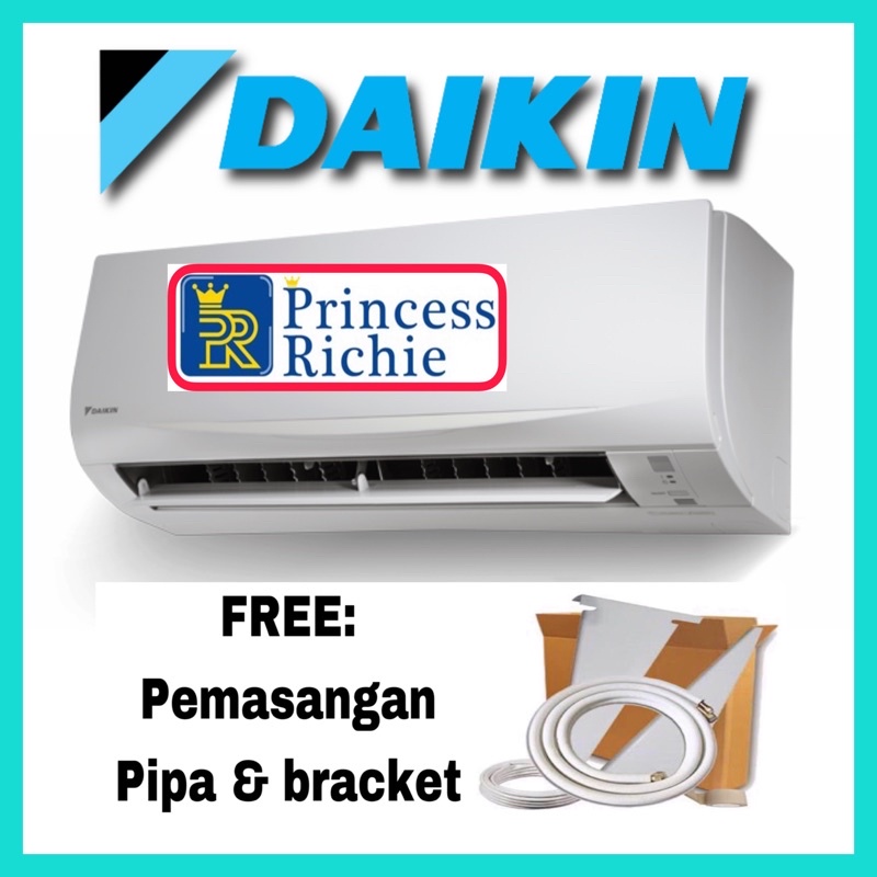 Jual Ac Daikin 1/2 PK RC + FTC15NV14 THAILAND Plus Pemasangan dan Pipa | Shopee Indonesia