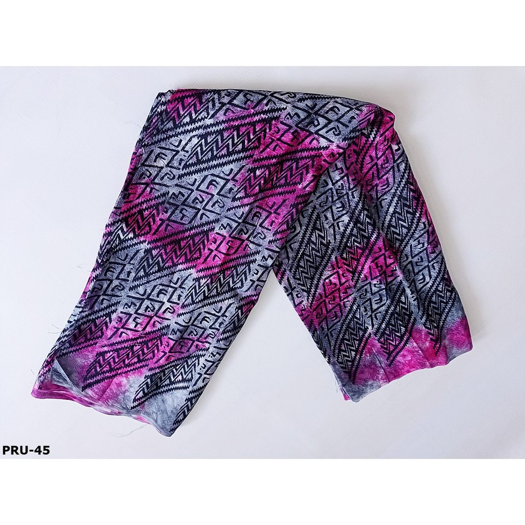 Jual Kain Tenun Dobby Batik Bugis Makassar Gradasi Pink - Tenun Sengkang PRU-45 (Harga per 0,5 ...