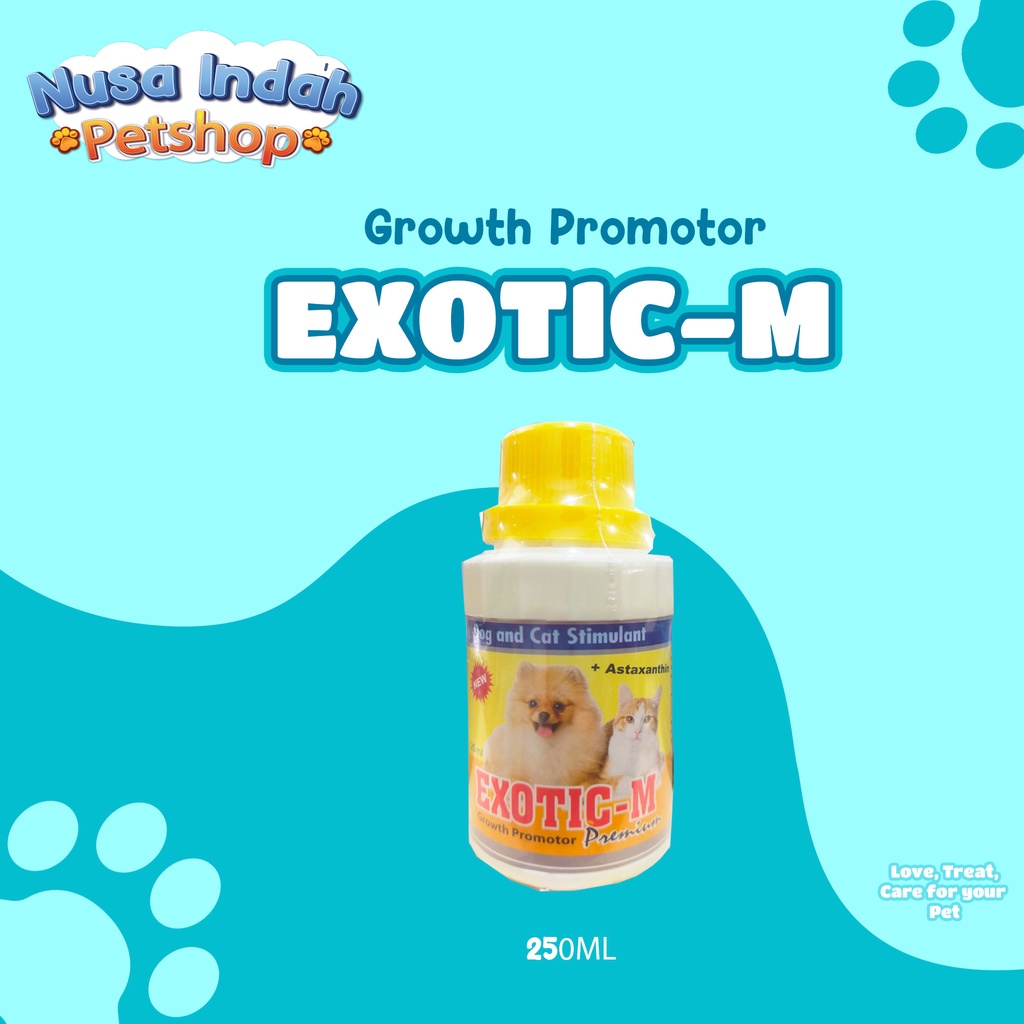 Jual Exotic M 120ml - Vitamin Kucing Vitamin Kitten Memacu Pertumbuhan ...