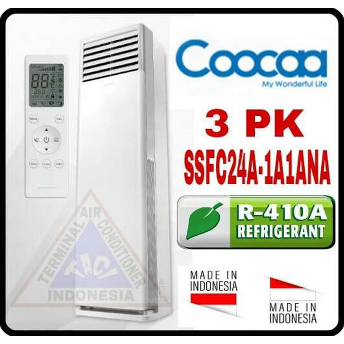 Jual AC FLOOR STANDING COOCAA 3 PK ( SSFC24A-1A1ANA ) | Shopee Indonesia
