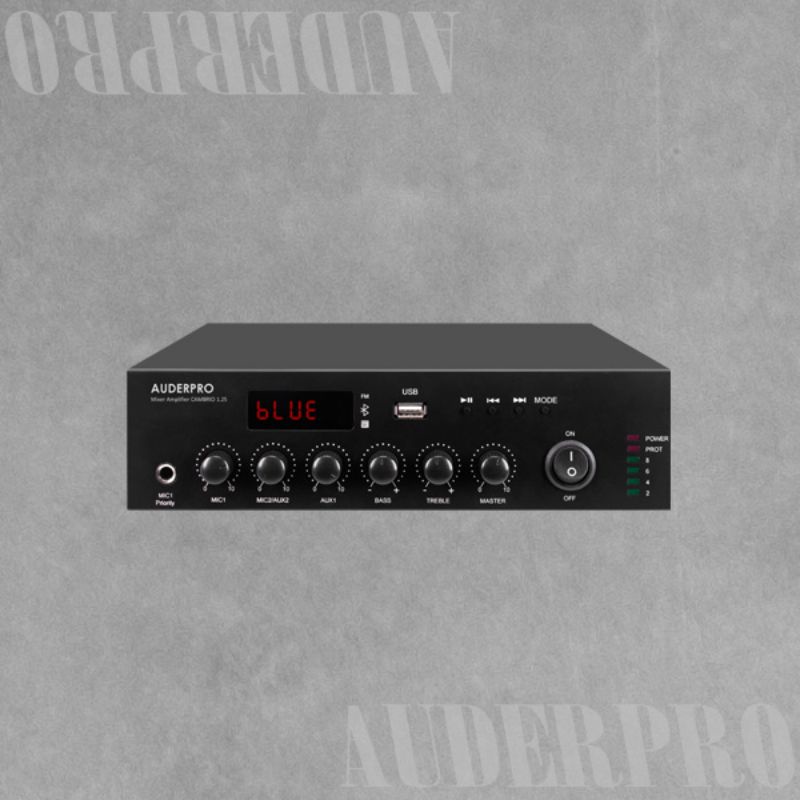 Jual Mixer Amplifier AUDERPRO Cambrio 1.06 (60WATT) | Shopee Indonesia