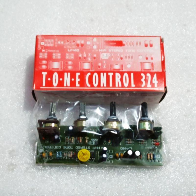 Jual TONE CONTROL Kit HI-FI Stereo Tone Control 324 Primer LF -140 ...
