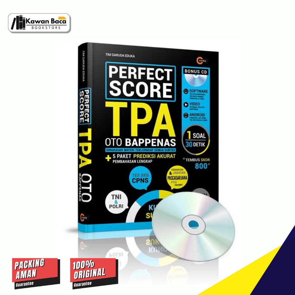 Jual Perfect Score Tpa Oto Bappenas - Tim Garuda Eduka | Shopee Indonesia