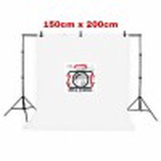 Jual Background Putih Polos 150x200cm Layar Photo Super White Backdrop ...
