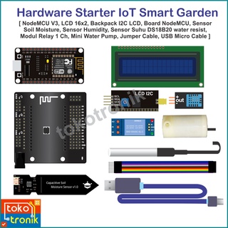 Jual Starter IoT Smart Garden - Kit IoT Penyiram Tanaman Otomatis ...