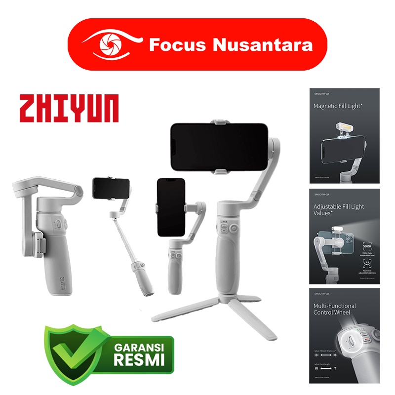 Jual ZHIYUN Smooth Q4 Smartphone Stabilizer | Shopee Indonesia