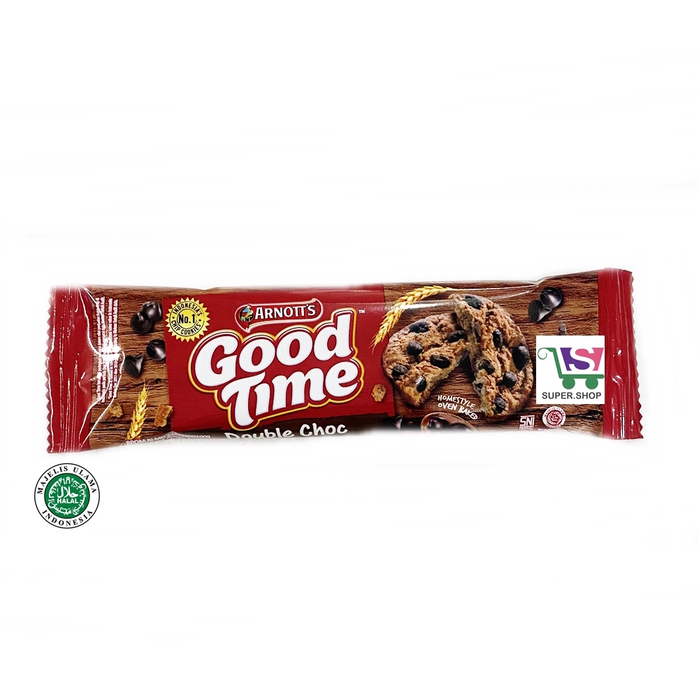 Jual Good Time Double Choc Cookies Chocochips ECERAN | Shopee Indonesia