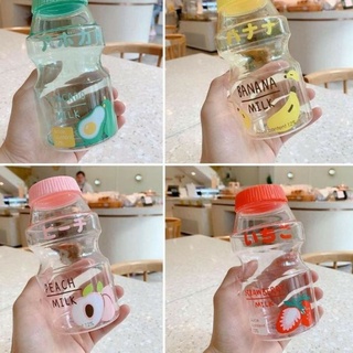 Jual botol minum model yakult ala korea / botol minum korea | Shopee ...