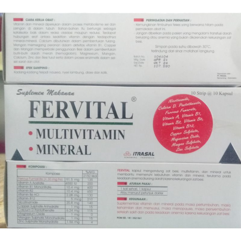 Harga Fervital Terbaru Februari 2024 |BigGo Indonesia