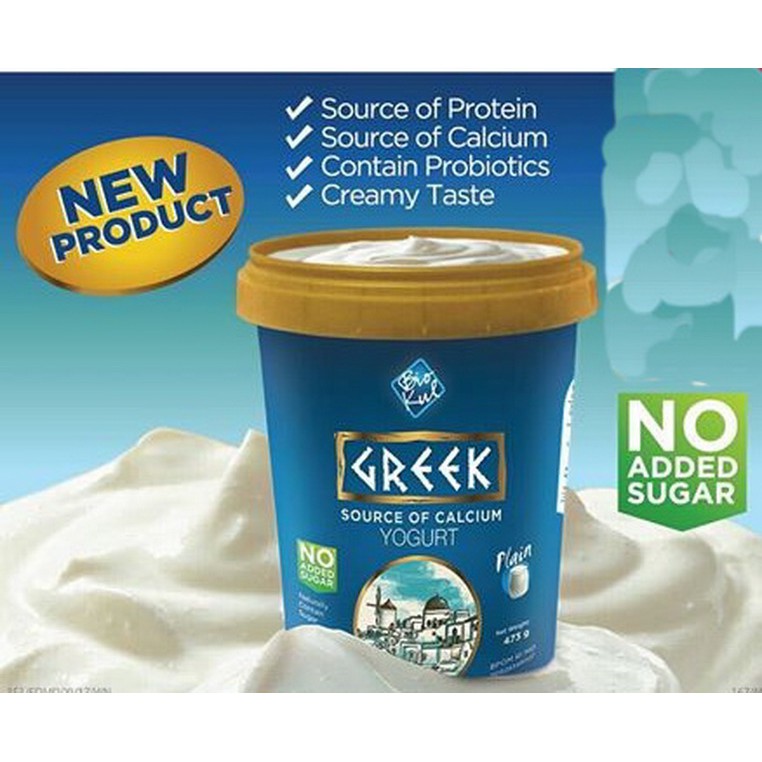 Yogurt Biokul "Greek" plain @ 473 gr | Shopee Indonesia