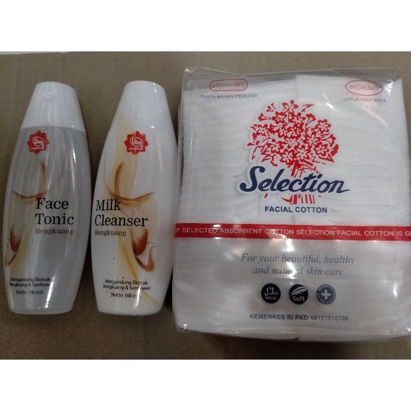 Jual PAKET VIVA TONIC 100ml & MILK 100ml + KAPAS SELECTION 35g | Shopee ...