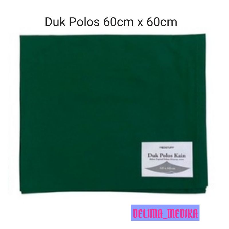 Jual Duk Polos 60cm x 60cm / Doek Polos 60cm x 60cm / Duk Polos Kain ...