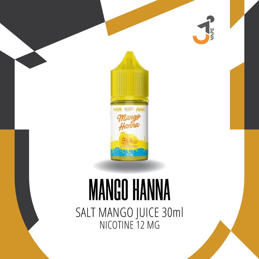 Jual DR JUICE MANGO HANNA 30ML 15MG SALTNIC E-LIQUID VAPORIZER | Shopee ...
