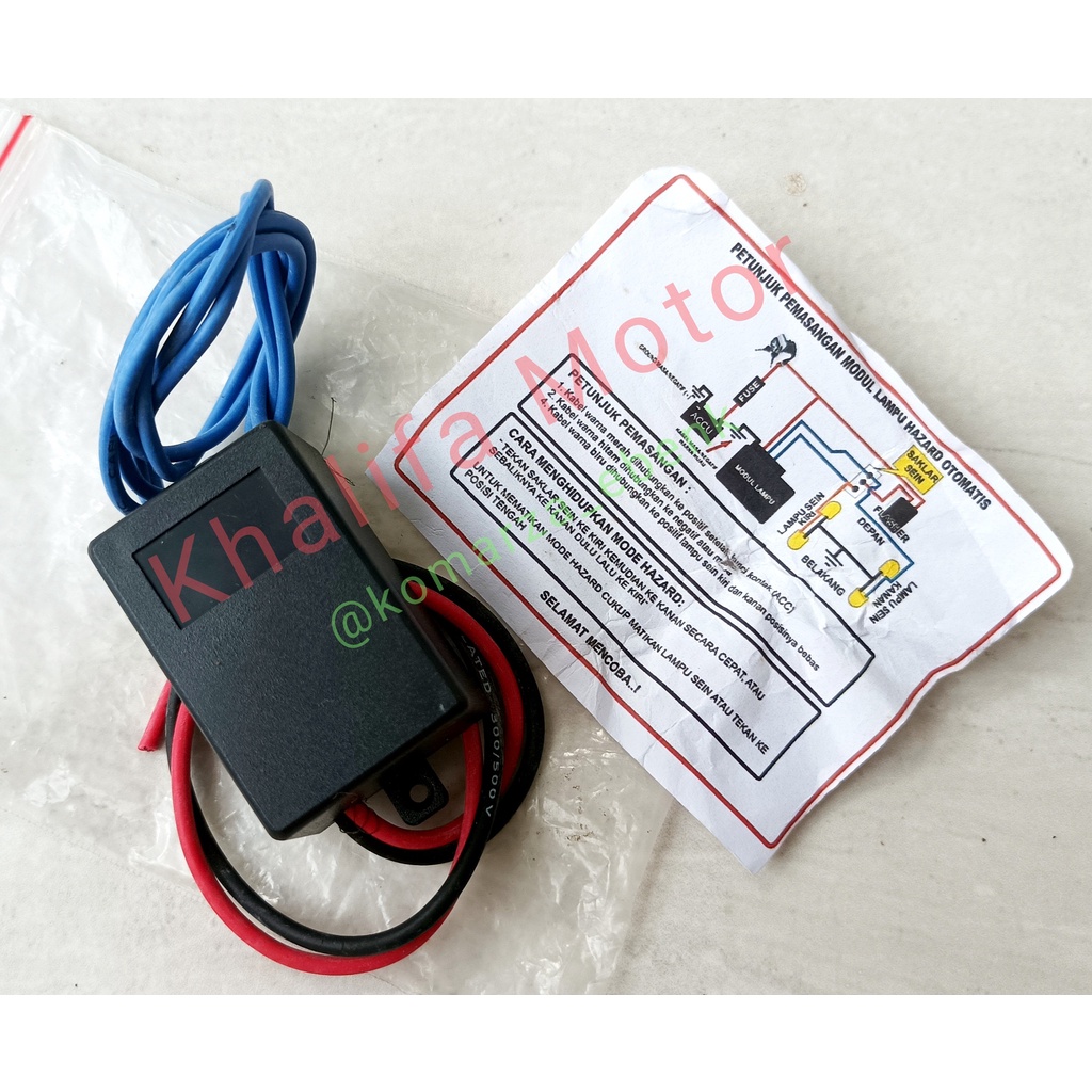 Jual Modul Alat Lampu Hazard Lampu Sein Sen Kanan Kiri nyala Bebarengan ...