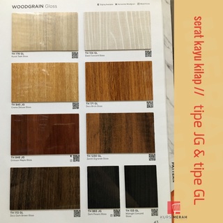 Jual TACO HPL Woodgrain Gloss serat kayu kilap kode JG / GL | Shopee ...
