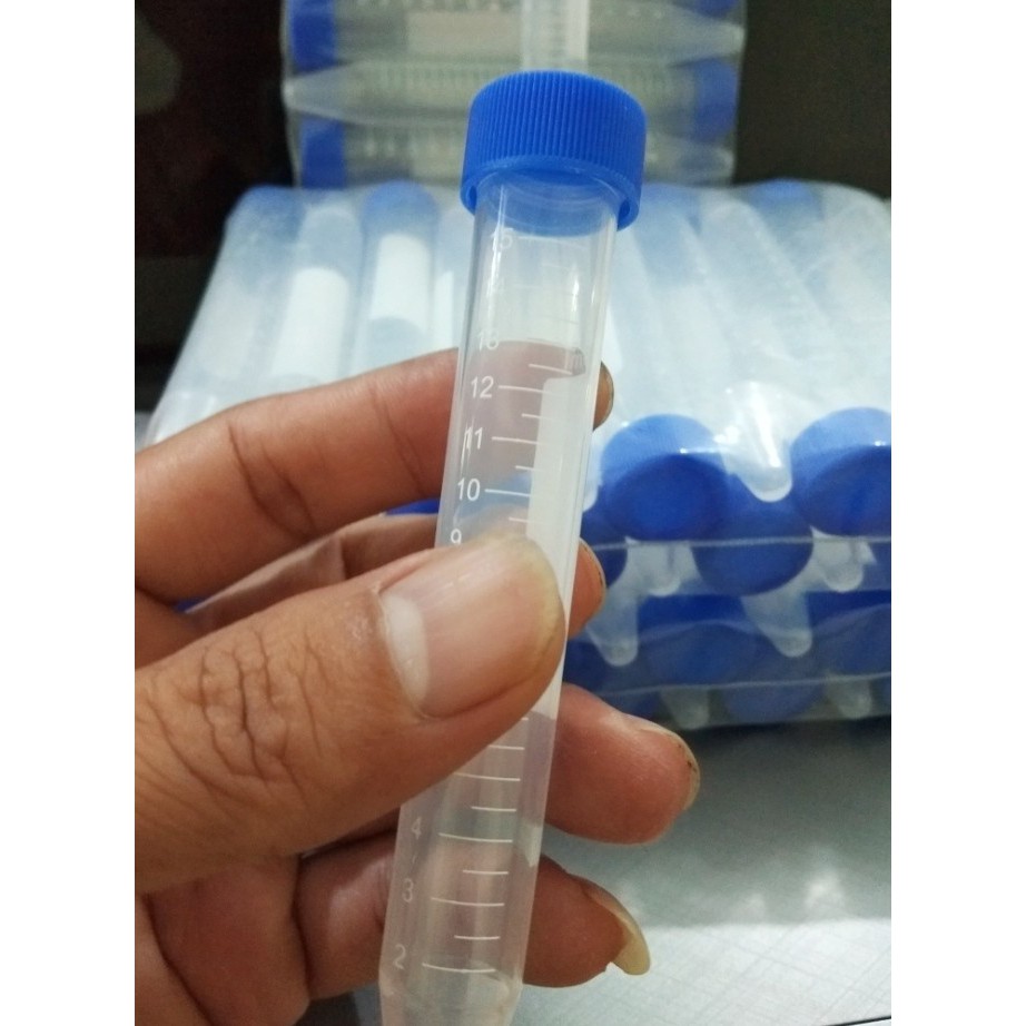 Jual Centrifuge Tube 15 ml Conical Tube Pack isi 20 Pcs | Shopee Indonesia