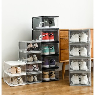 Jual Kotak Sepatu Shoe Box | Rak Sepatu Kotak Sepatu Transparan Ukuran ...