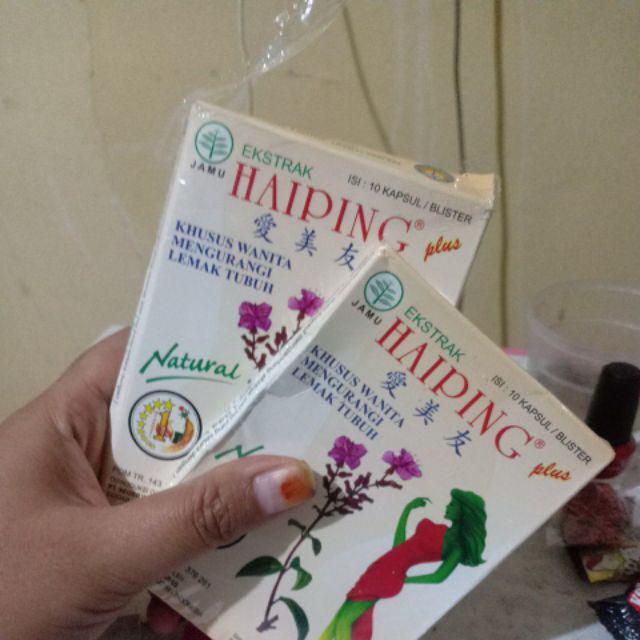 HAIPING KAPSUL PLUS. Peluntur Lemak & Pelangsing | Shopee Indonesia