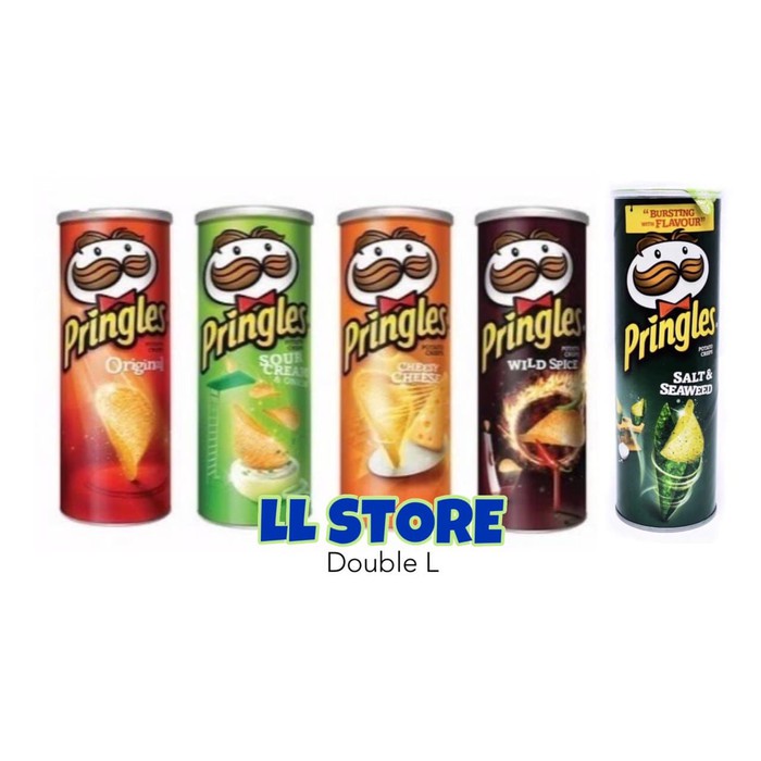 Pringles ALL VARIANT hot Spicy | sour cream | cheesy | original ...
