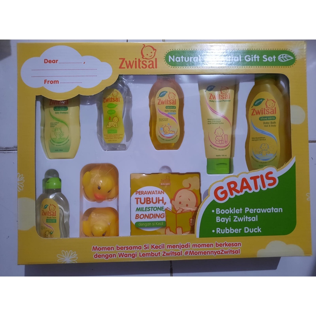 Jual Zwitsal Natural Essential Gift Set Box / Zwitsal Gift Box ...