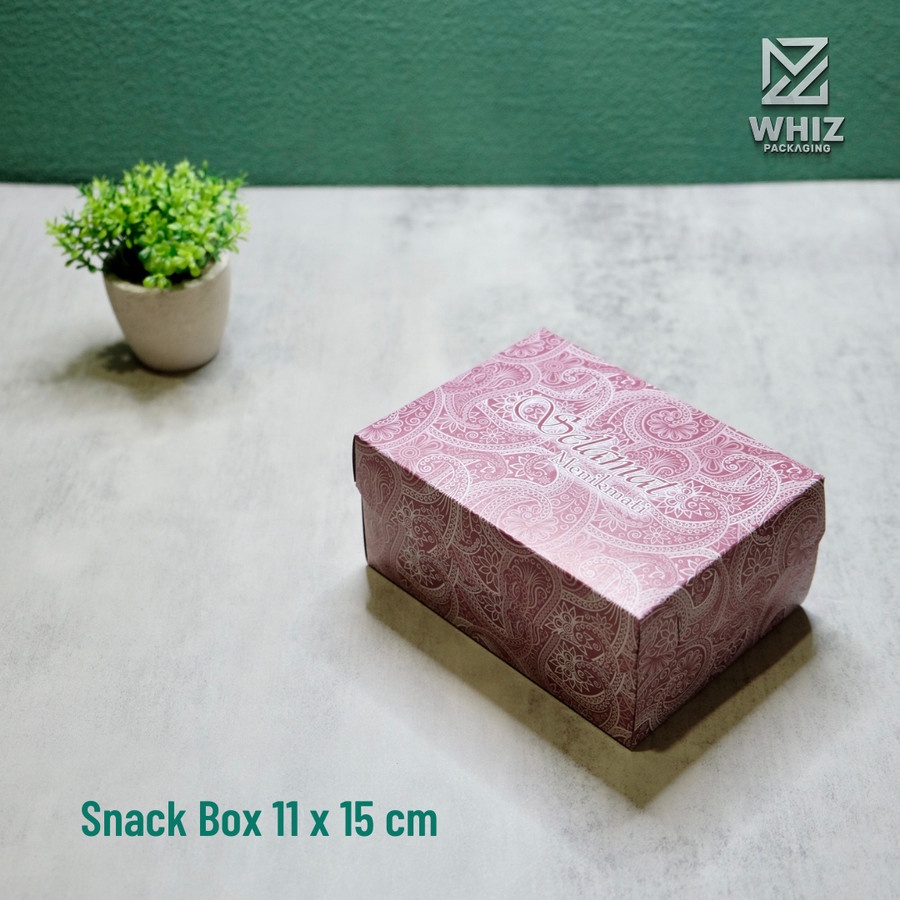 Jual Dus Snack 11x15 / Dus Kue Motif Batik / Dus Acara Sukuran Eceran ...