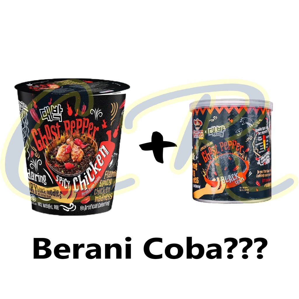 Jual Mie Ghost Papper + Mr. Pottato x Daebak Ghost Papper paket ...