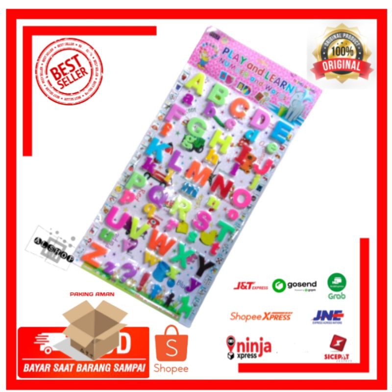 Jual MAINAN EDUKASI ANAK HURUF KECIL DAN BESAR SET | Shopee Indonesia