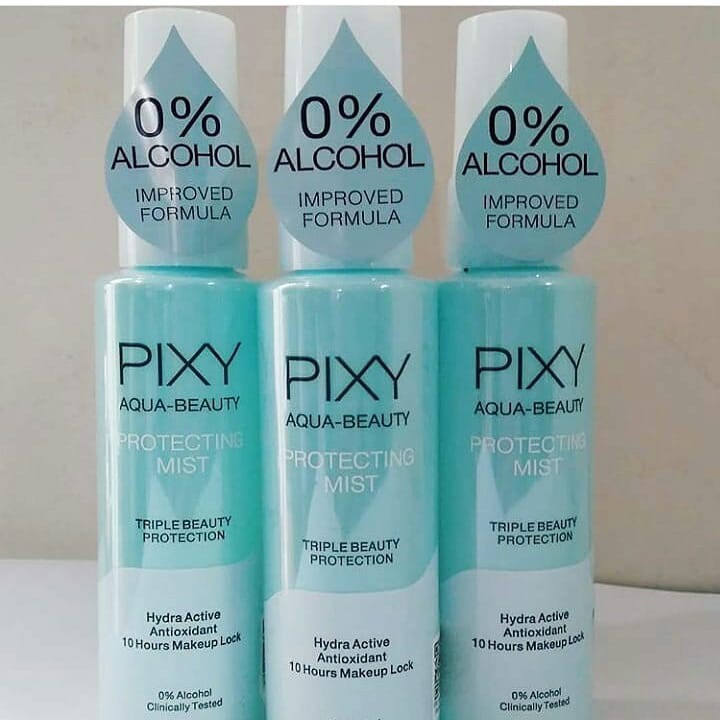 Pixy Aqua Beauty Protecting Face Mist 60ml (New Desgin) | Shopee Indonesia