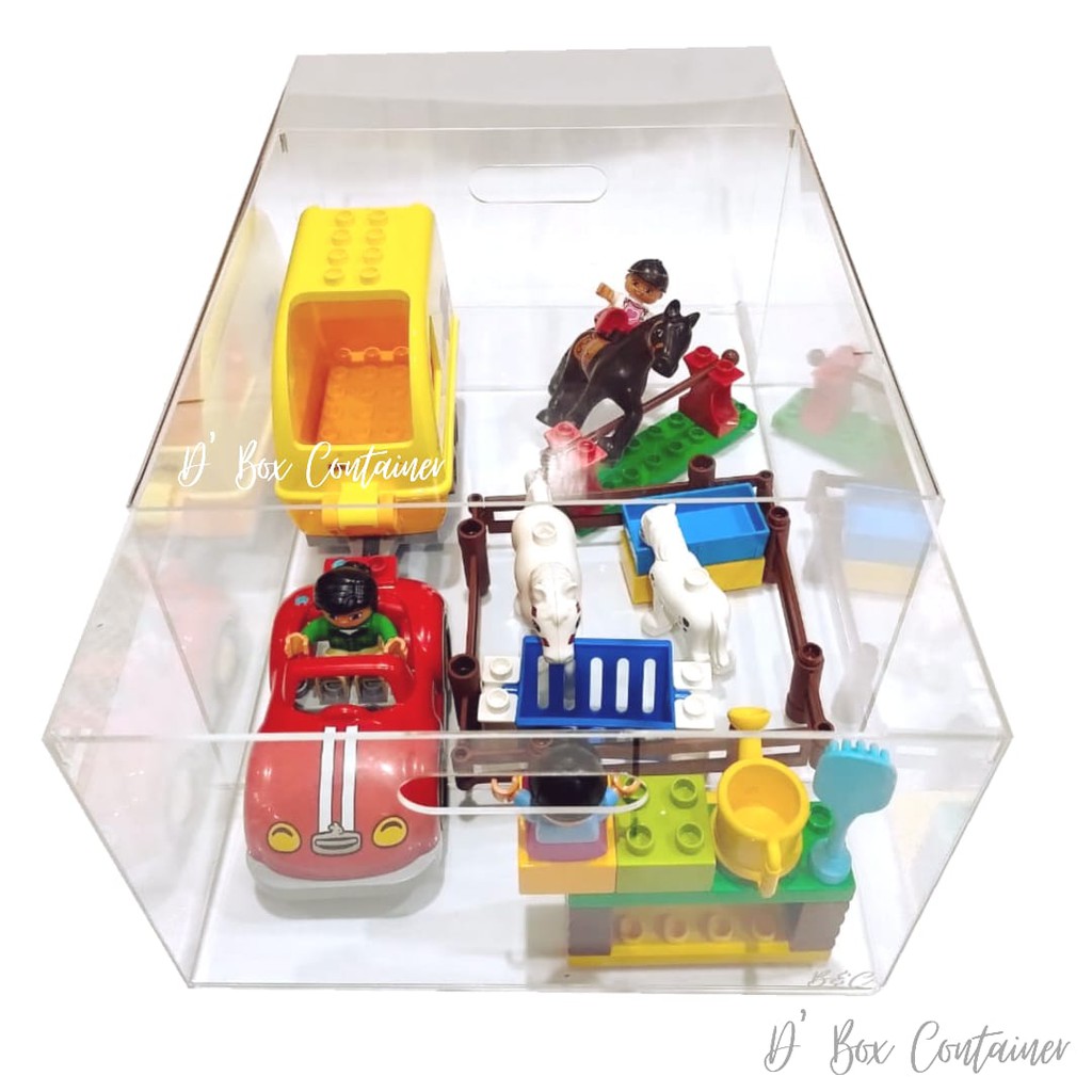 Jual Stackable Transparant Drawer (Box container transparant) | Shopee ...