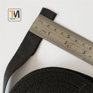 Jual Tali Bisban / Tali Webbing Hitam 2 cm | Shopee Indonesia