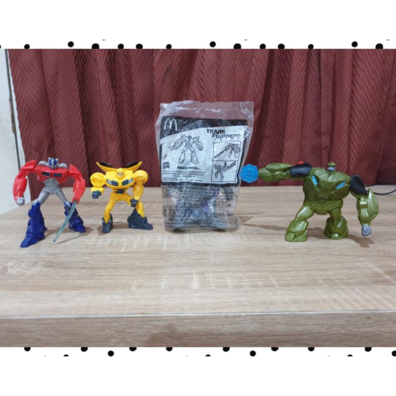 Jual Transformers Transformer Vintage 2013 Hadiah Happy Meals Mcdonalds Mainan Mcd Optimus Prime ...