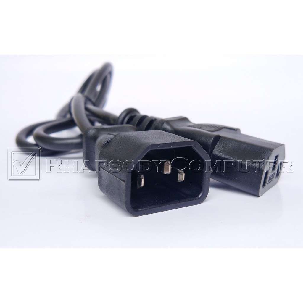 Jual Kabel Power CPU Monitor / Extension C13-C14 - Standar | Shopee ...