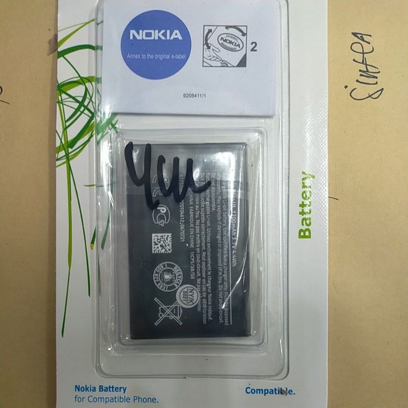 Jual Baterai Nokia BL4UL BL-4UL Nokia Asha 225 3310 Dual Sim 230 Dual Sim ORIGINAL Batre Battery ...