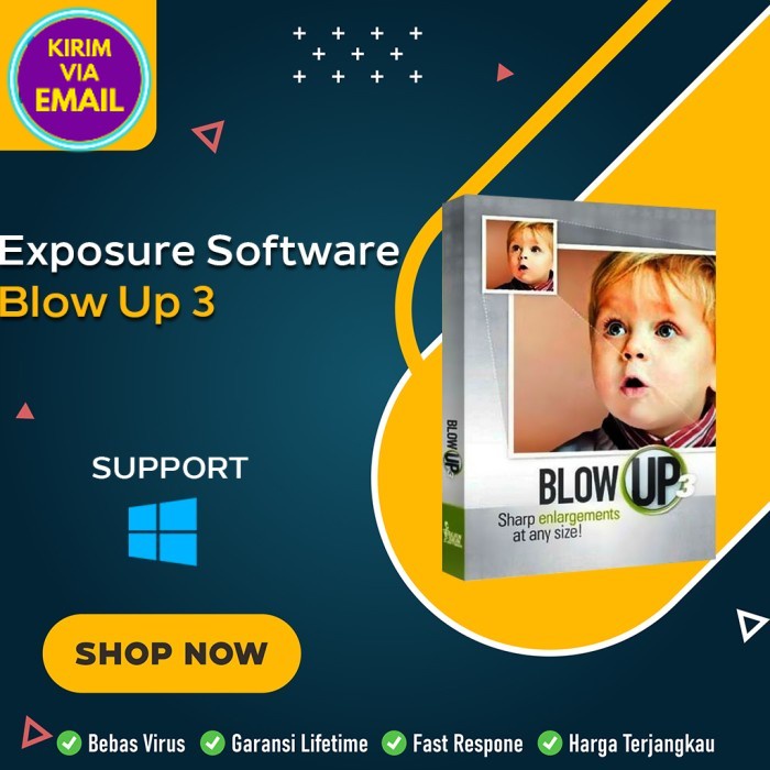 Jual Software Memperbesar Foto: Exposure Software Blow Up 3 [Win] | Shopee Indonesia
