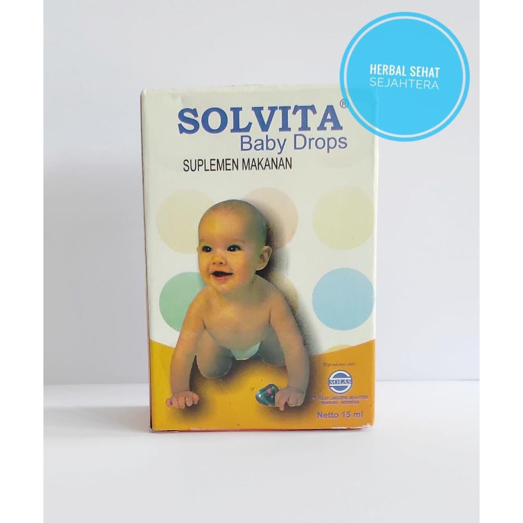 Jual SOLVITA BABY DROPS Solvita Baby Drops 15 ML solvita baby drop ...