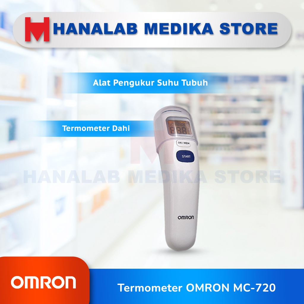 Jual Thermometer Forehead Omron MC-720 / Thermometer Omron MC-720 ... Jual Thermometer Forehead Omron MC-720 / Thermometer Omron MC-720 ...