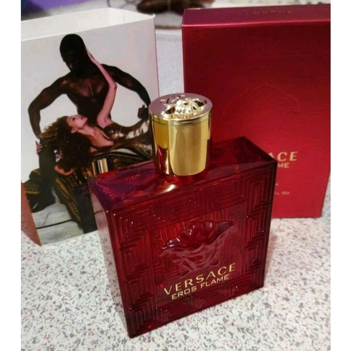 Jual parfum Versace flame red ukuran 100ml | Shopee Indonesia