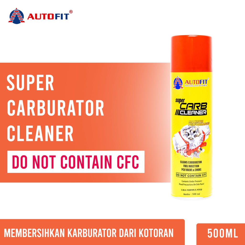 Jual Autofit Super Carburator Cleaner 500ml Pembersih Karburator ...