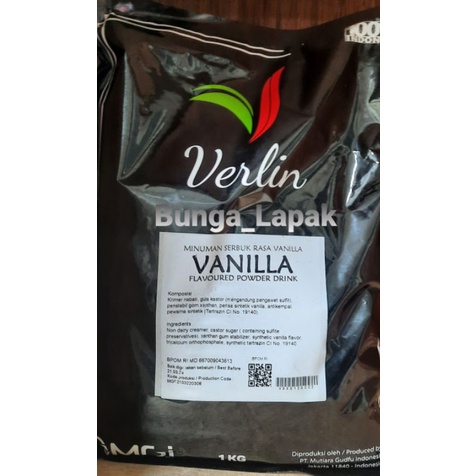 Jual VANILLA BUBUK MINUMAN KEMASAN 1 KG | Shopee Indonesia