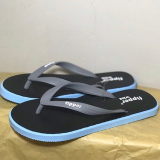 Jual Sandal Fipper Wide Original for Man - Blue/Black/grey Indonesia ...