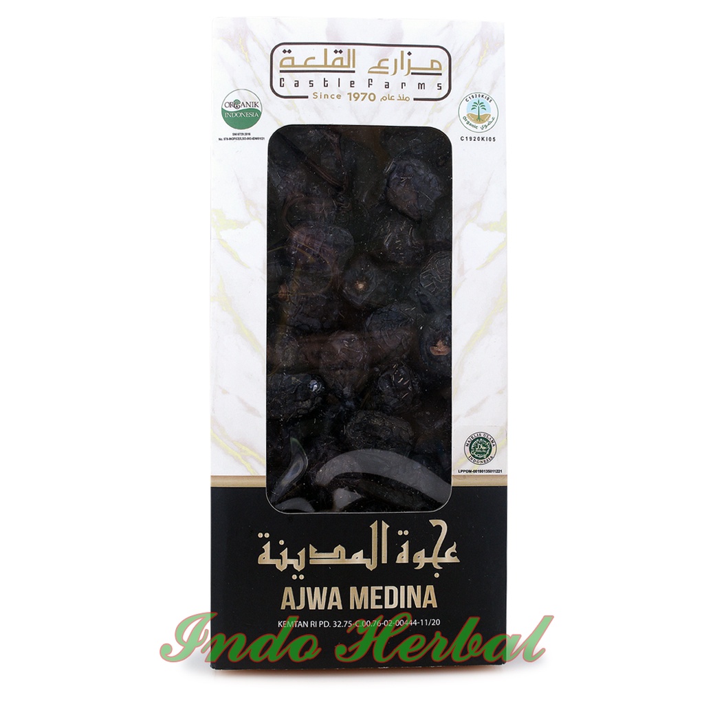 Jual Kurma Ajwa Medina 500gr Castle Farm - Ajwa Medina | Shopee Indonesia