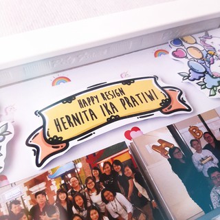 Jual Kado Resign Hadiah Kantor Perpisahan Farewell Bingkai Unicorn 6 ...